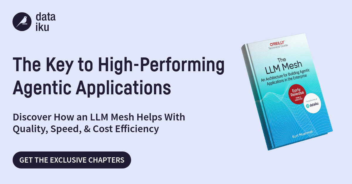 The LLM Mesh: An Architecture for Building Agentic Applications in the Enterprise